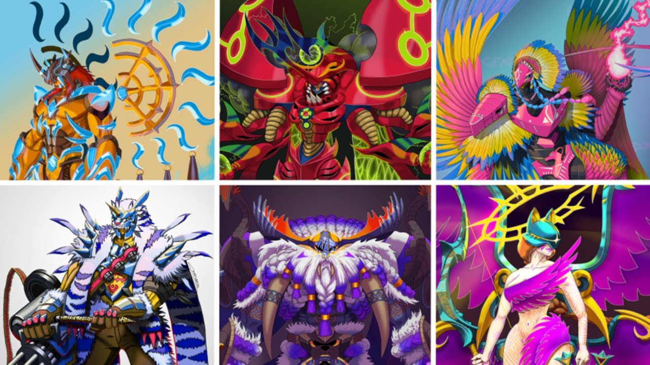 Digimon Season 1 GOD DIGIVOLUTION / FINAL DIGIVOLUTION / BOND OF ...