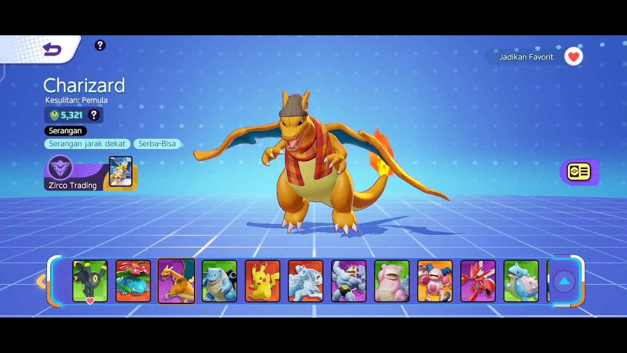 Pokemon Unite (Mobile) Gameplay: Charizard (All-Rounder) - YouTube