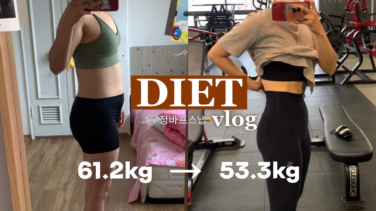 Vlog 일상 브이로그 다이어트 그만하고 싶다 계획에 없던 우정바프 다들하는 바디프로필 느낌 아냐 전체적 바디