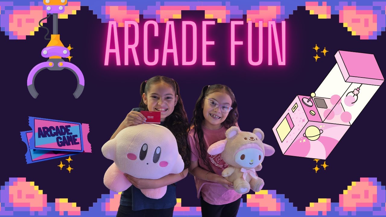 FUN DAY AT THE ARCADE!!! WINNING LOTS OF PRIZES!!! - YouTube