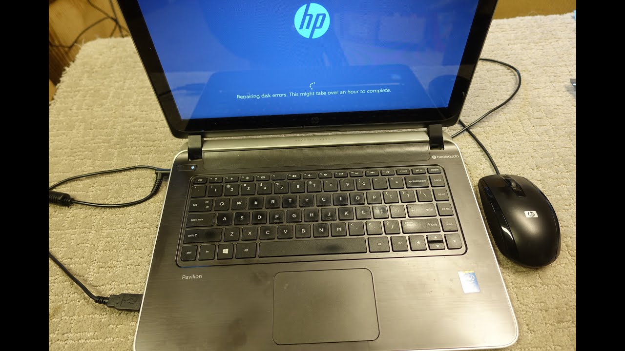 HP Pavilion Laptop Bites the Dust - YouTube