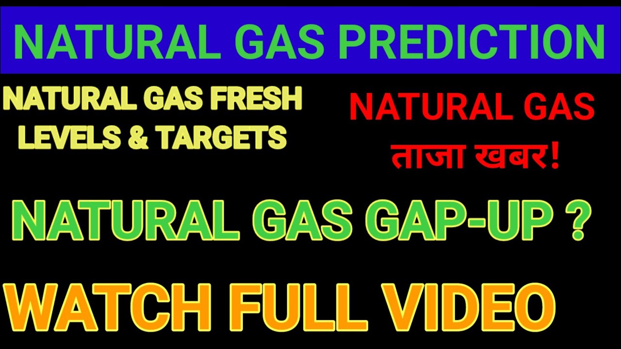 Natural Gas Prediction for Tomorrow | Natural Gas latest News for Today ...