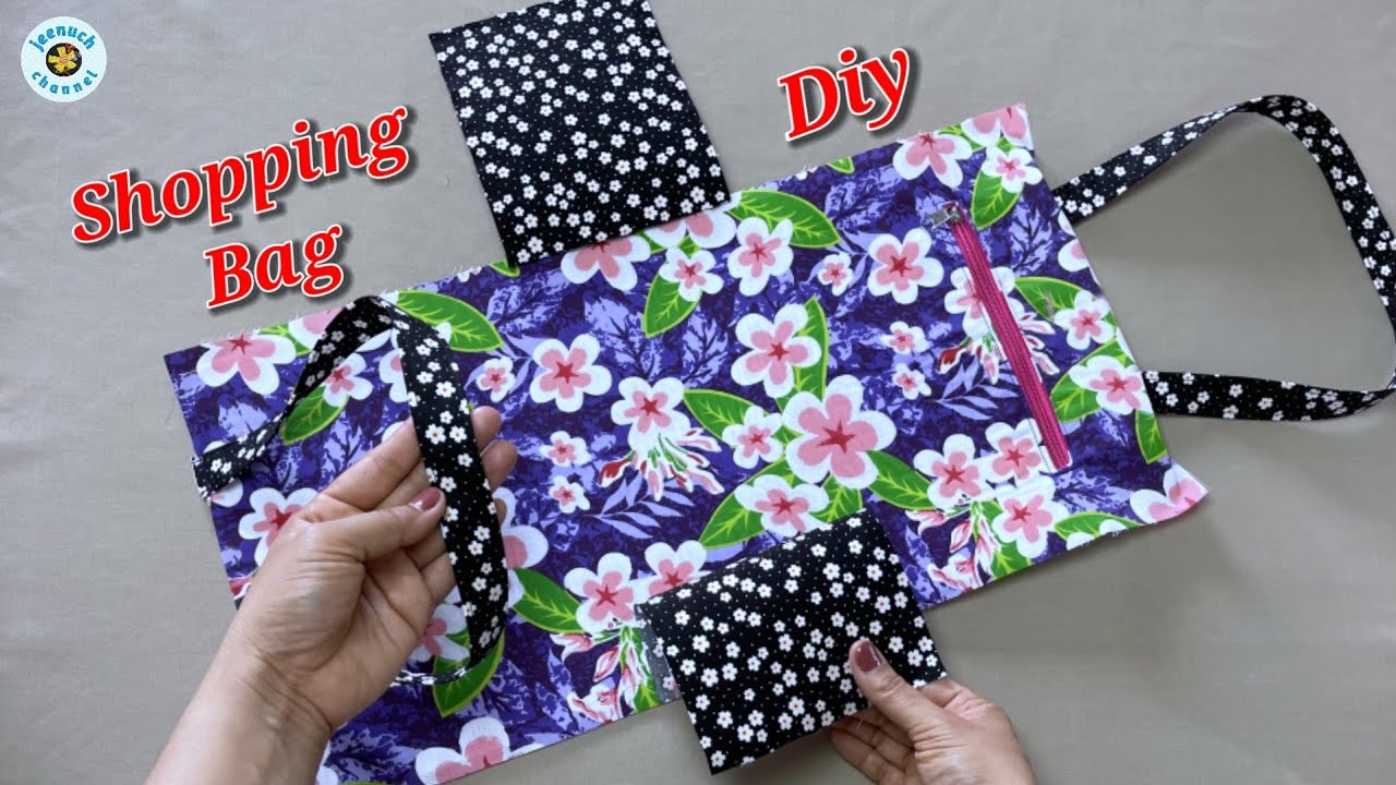 New Design Shopping Bag | Diy Shopping Bag | Easy To Make Daily Use ...