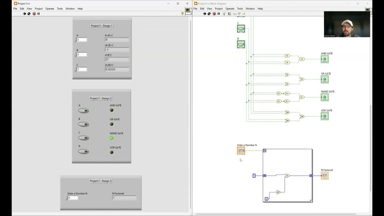Measurements & Automation - Project 5 (LabView by National Instruments ...