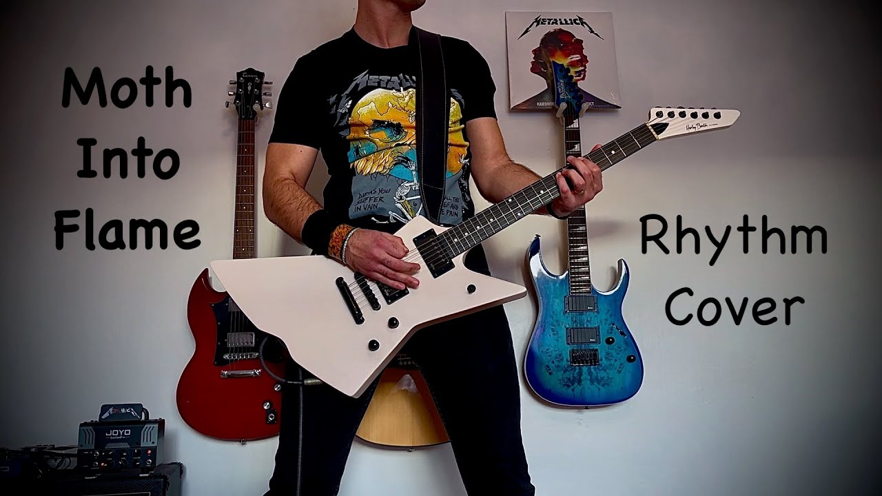 Moth Into Flame - Metallica (Rhythm Cover) - YouTube