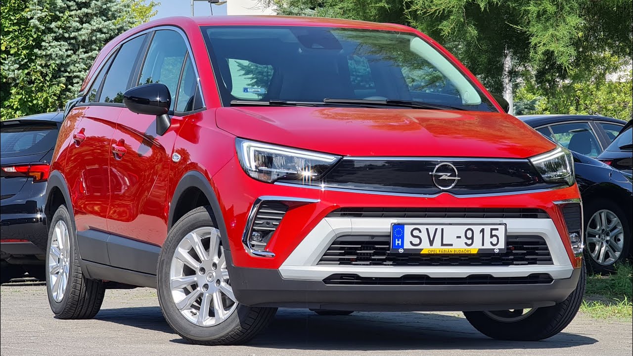 Opel Crossland Business Edition 1.2 Turbo 130 AT6 Peperoncino Red - YouTube