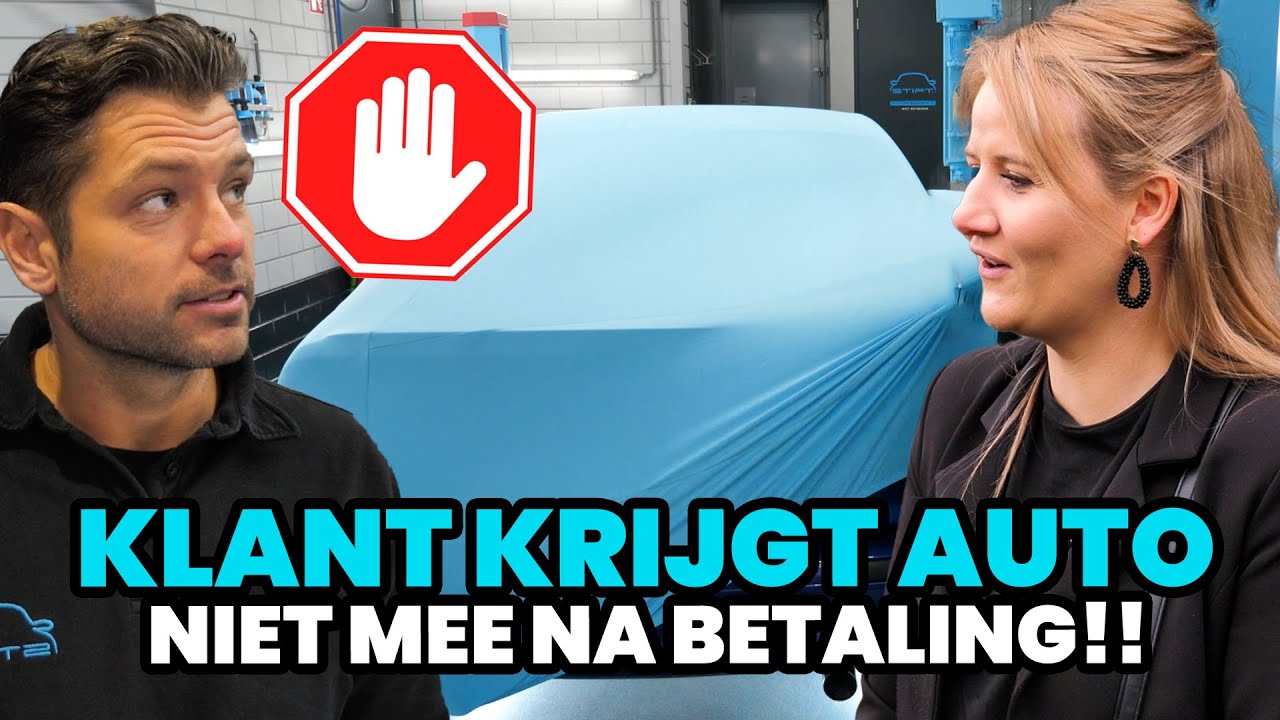 Klant krijgt auto niet mee na betaling!! - YouTube