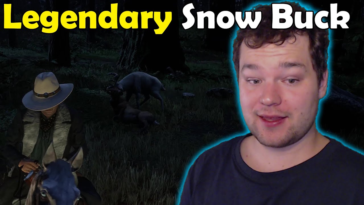 Legendary Snow Buck Location in rdr2 online - YouTube