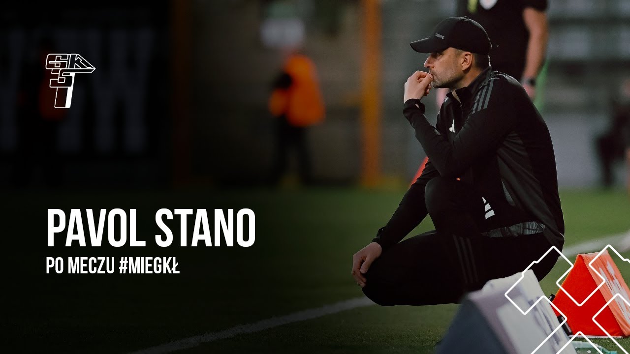 PAVOL STANO PO MECZU Z MIEDZIĄ LEGNICA - YouTube