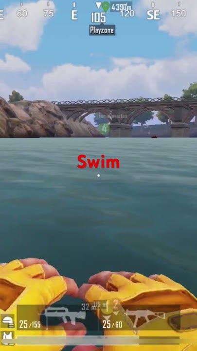 Swim pubg mobile - YouTube