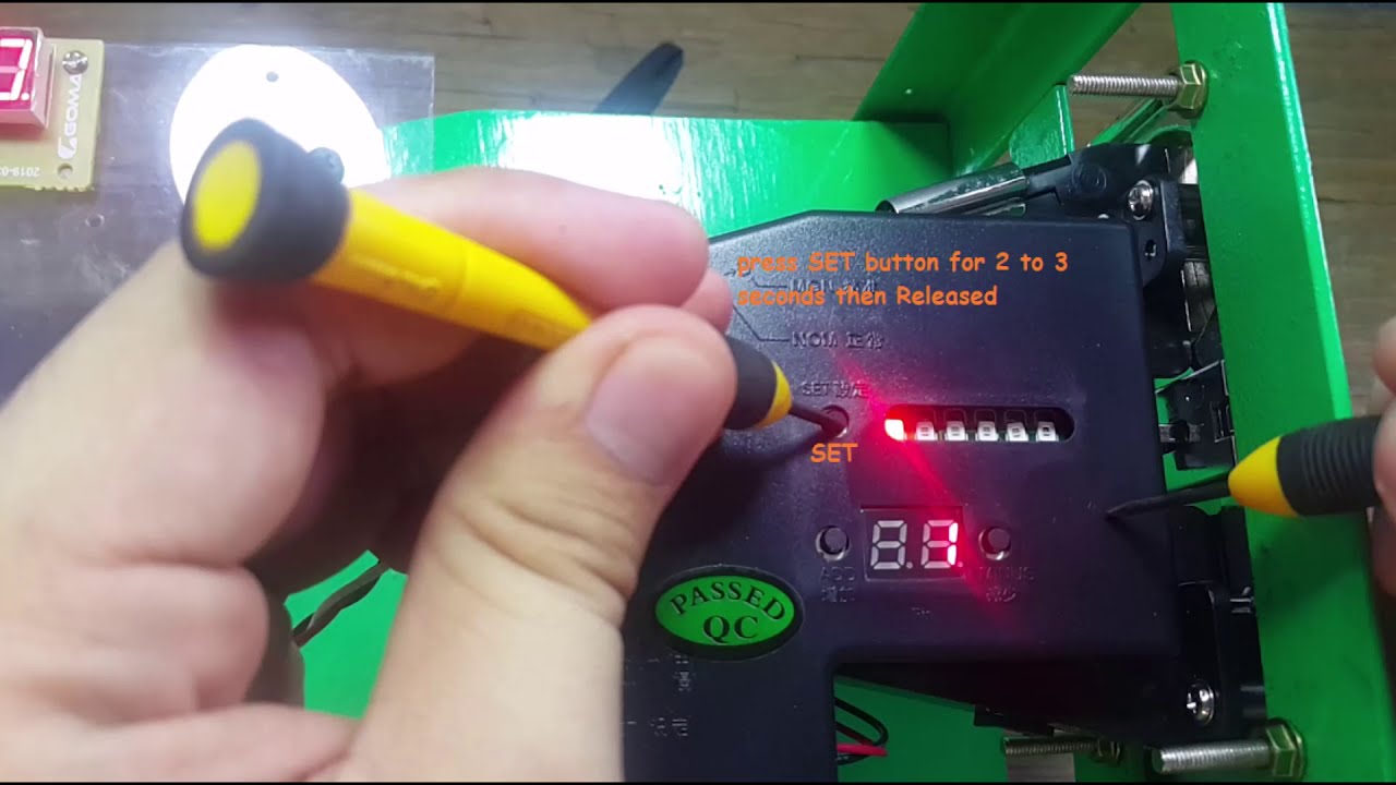 Tutorial :Piso Net Coin Acceptor Reprogram and Calibration - YouTube