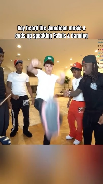 heard the Jamaican music & ends up speaking Patois & dancing #kaicenant ...
