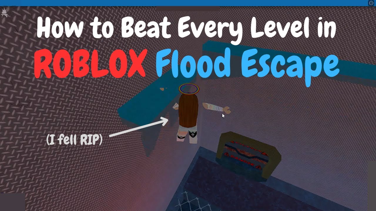 How to Beat Every Level in ROBLOX Flood Escape | iiPieTalks - YouTube