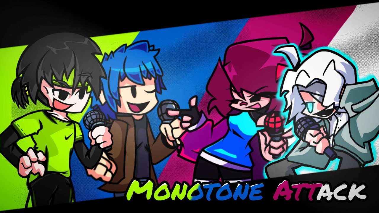 Monotone Attack but Slam, Shishigami, Lexie and Soulvibez sings it ...