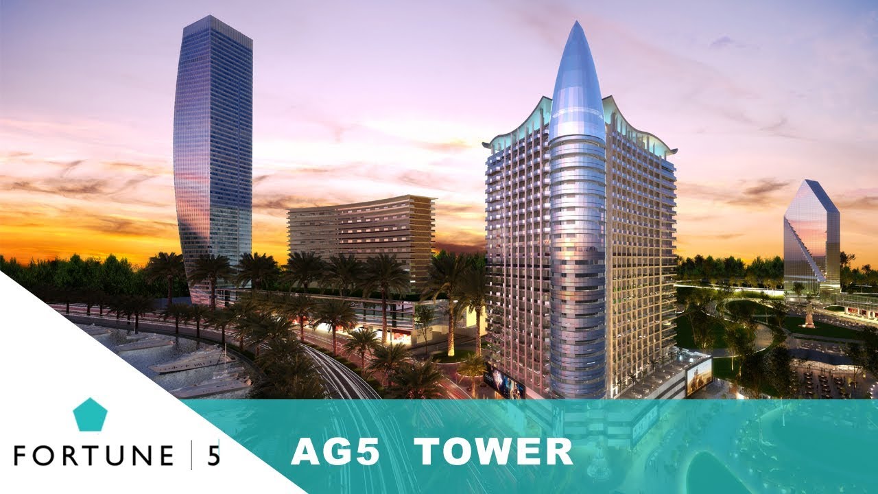 AG Tower | Business Bay | Fortune 5 Real Estate - YouTube