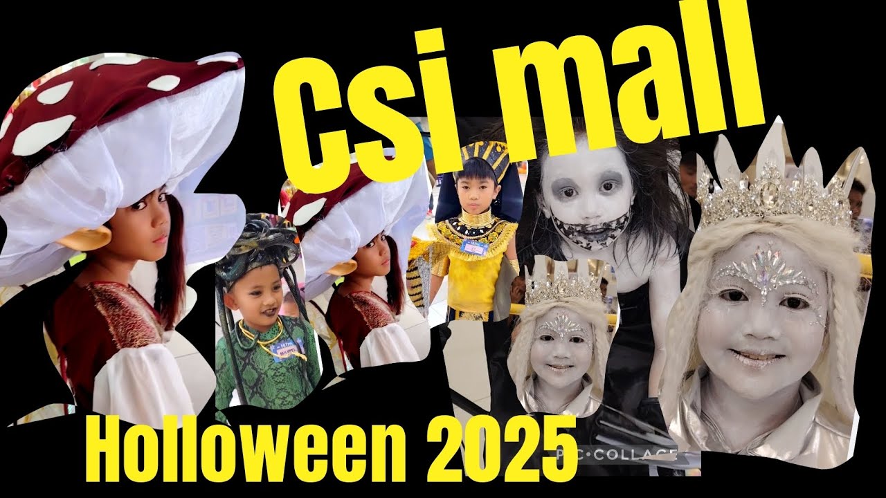 CSI MALL, LA UNION.. CELEBRATES HOLLOWEEN 2025..💋 - YouTube