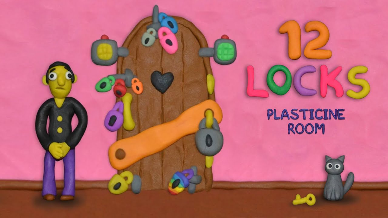12 LOCKS 1 Plasticine room - Gameplay Walkthrough HOW TO OPEN THE DOOR ...