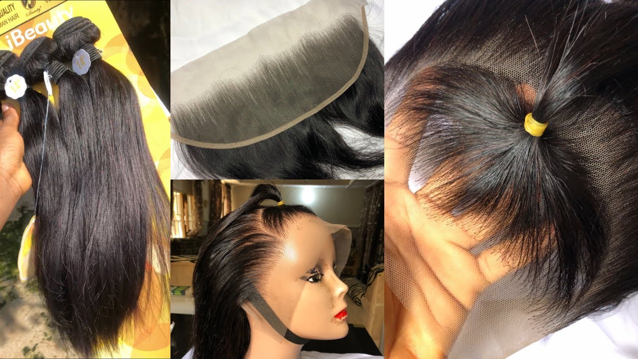 How to make a frontal wig from scratch/ ventilating and wigging - YouTube