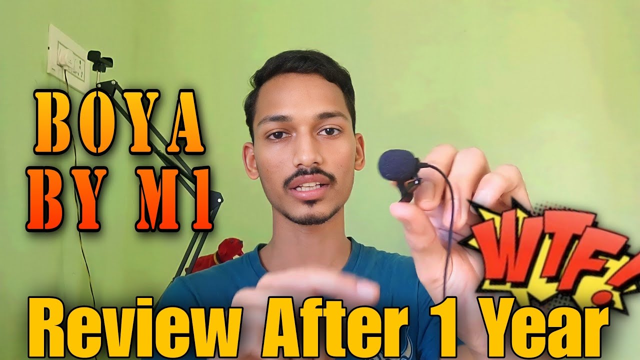 Best Mic For YouTube Video | Boya By M1 | Honest Review After 1 Year #sunilkumar #techwithme # ...