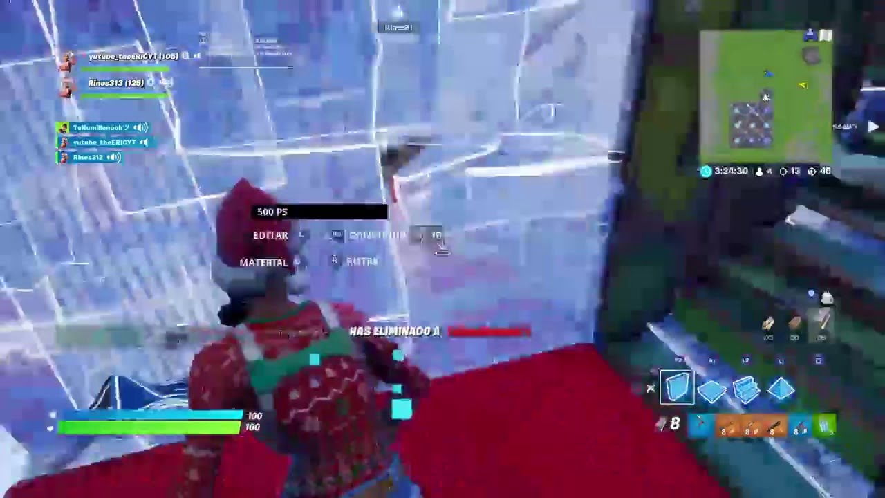 Jugando FORTNITE con subs ROAD TO 500 SUBS A por Victorias oy llegamos ...