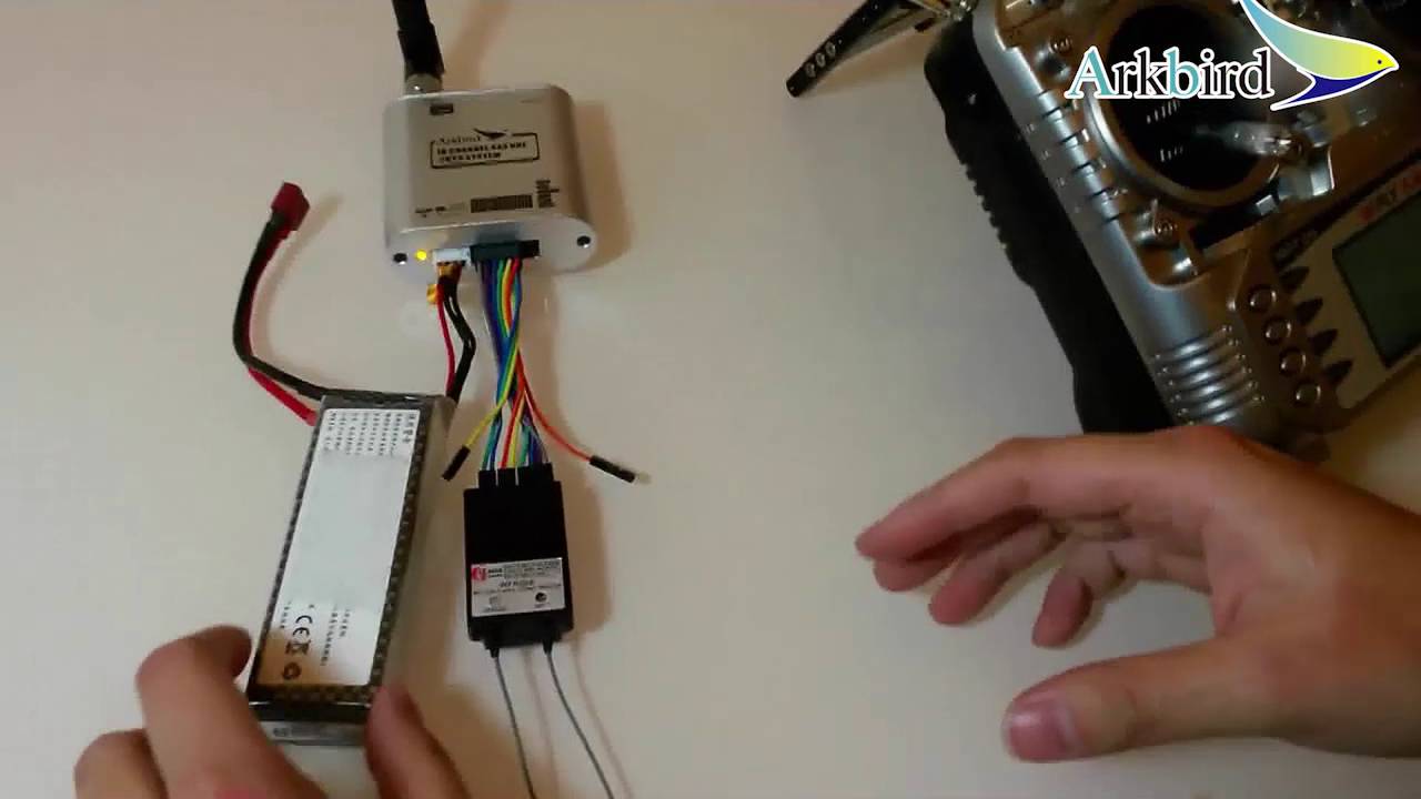 Arkbird 433 10 -channel frequency-hopping tuner set up video - YouTube