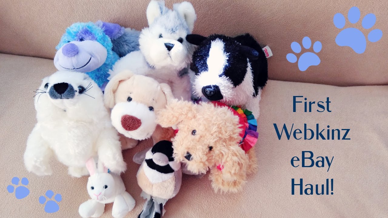 First Webkinz eBay Haul! - YouTube