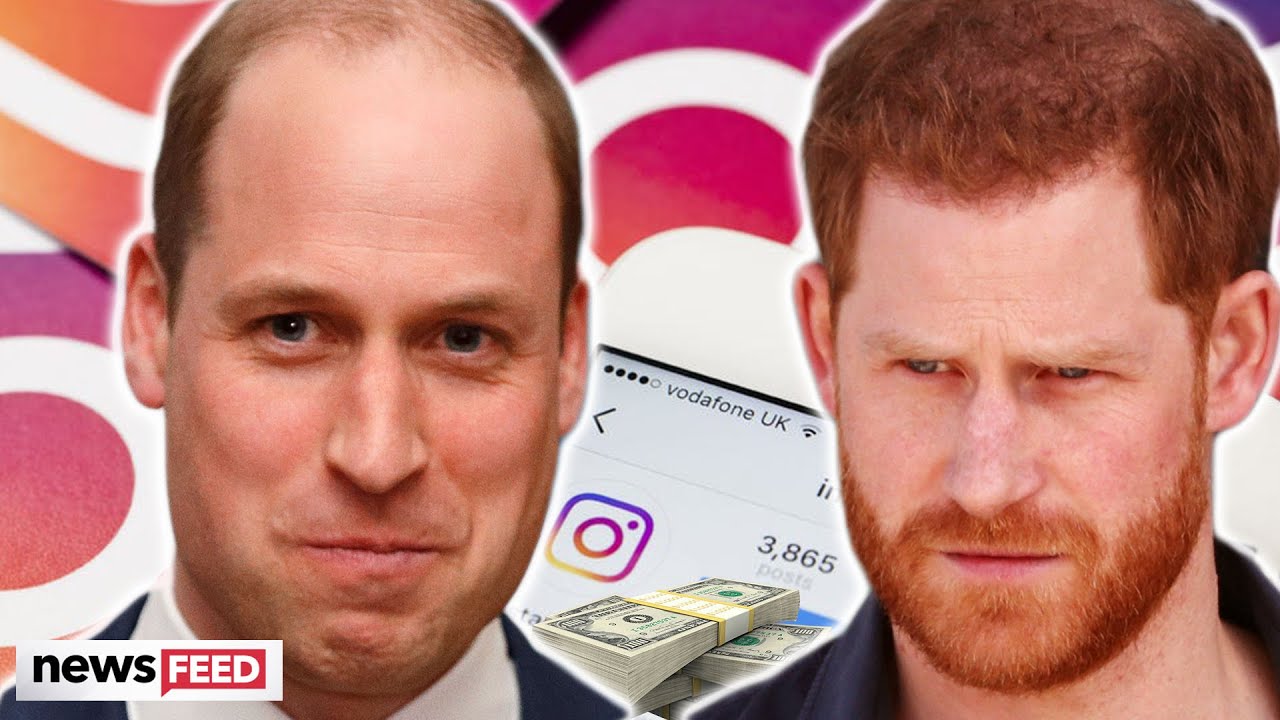 Prince William Buying IG Followers To Compete With Prince Harry ...