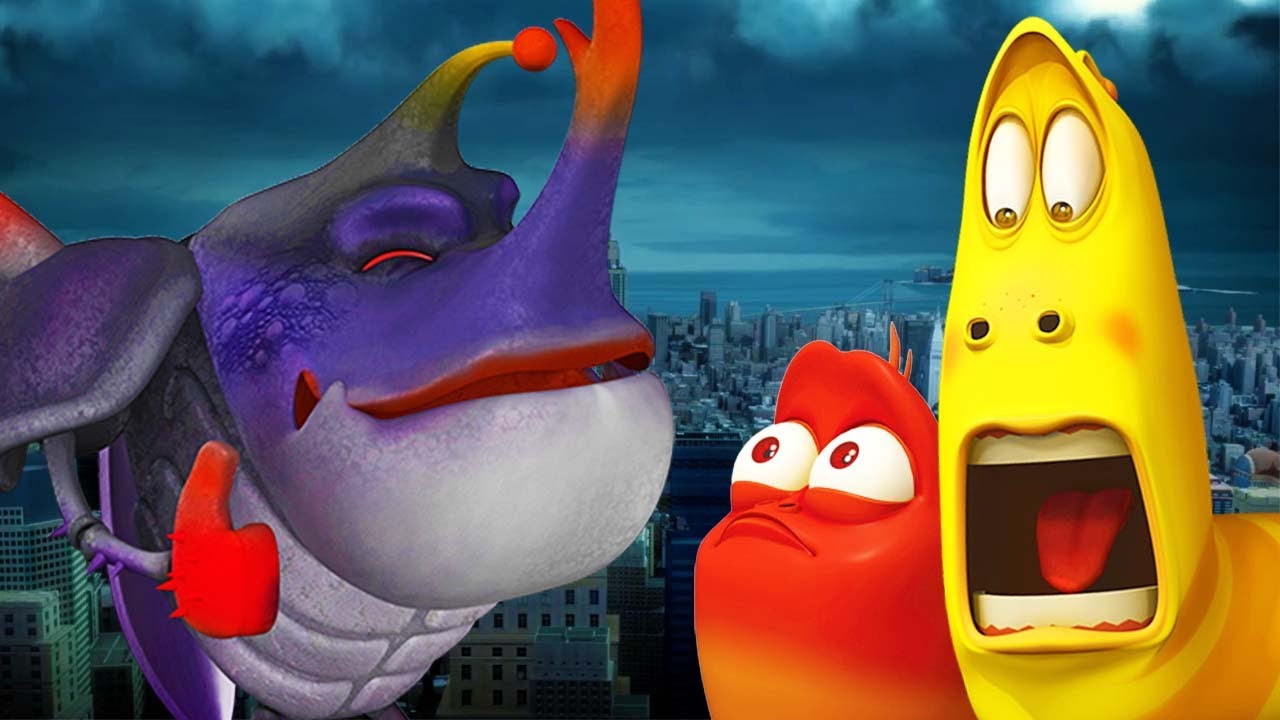 BLACK RETURNS | LARVA | Cartoons for Kids | WildBrain Kids - YouTube
