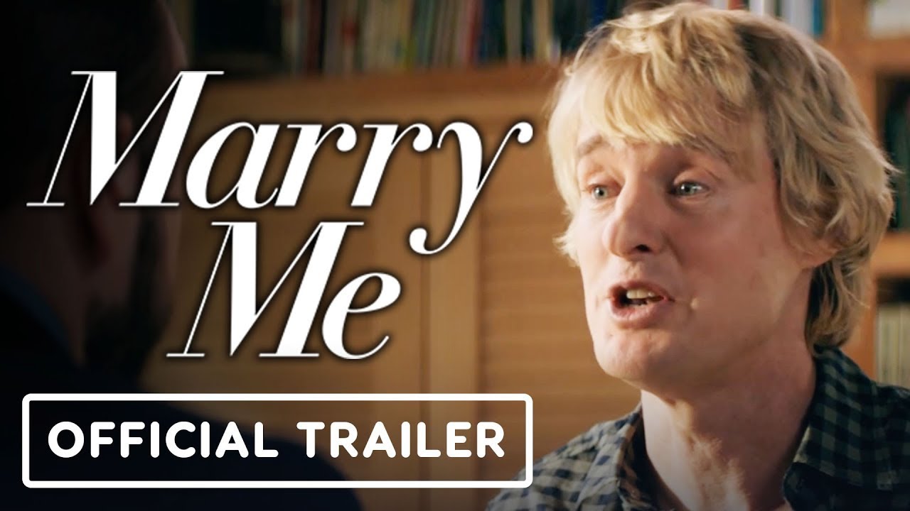 Marry Me - Official Trailer (2022) Owen Wilson, Jennifer Lopez - YouTube