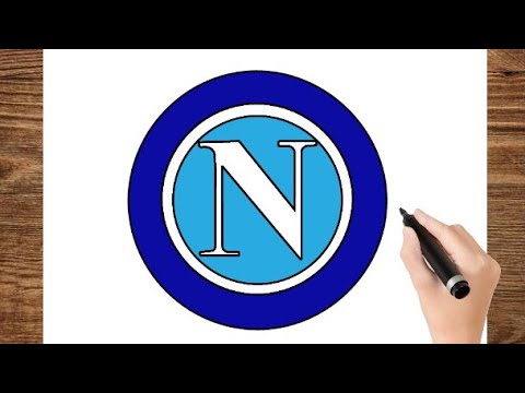 How To Draw NAPOLI Logo - YouTube