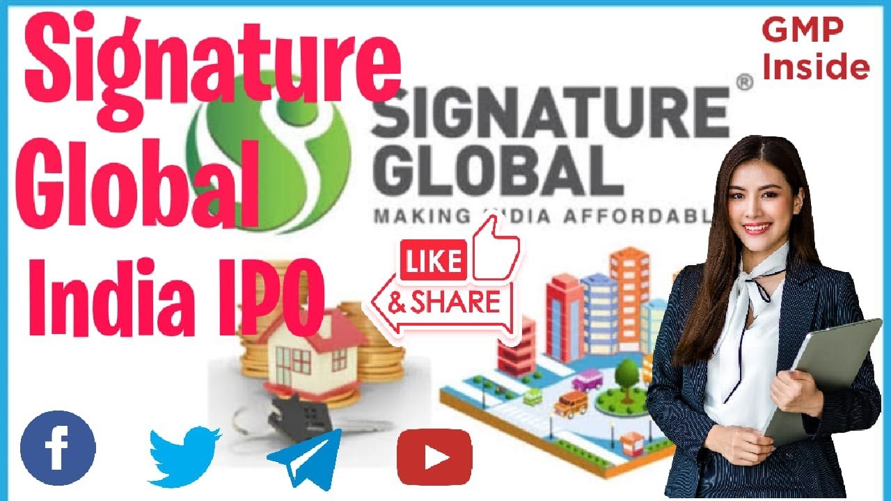 Signature Global India Limited IPO @finnaceknow - YouTube