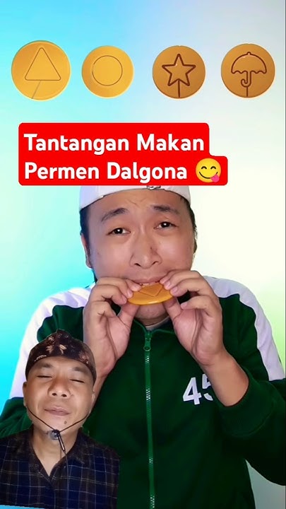 DALGONA CANDY EATING CHALLENGE😋 #squidgame #challenge #funny #dalgona #foryou - YouTube