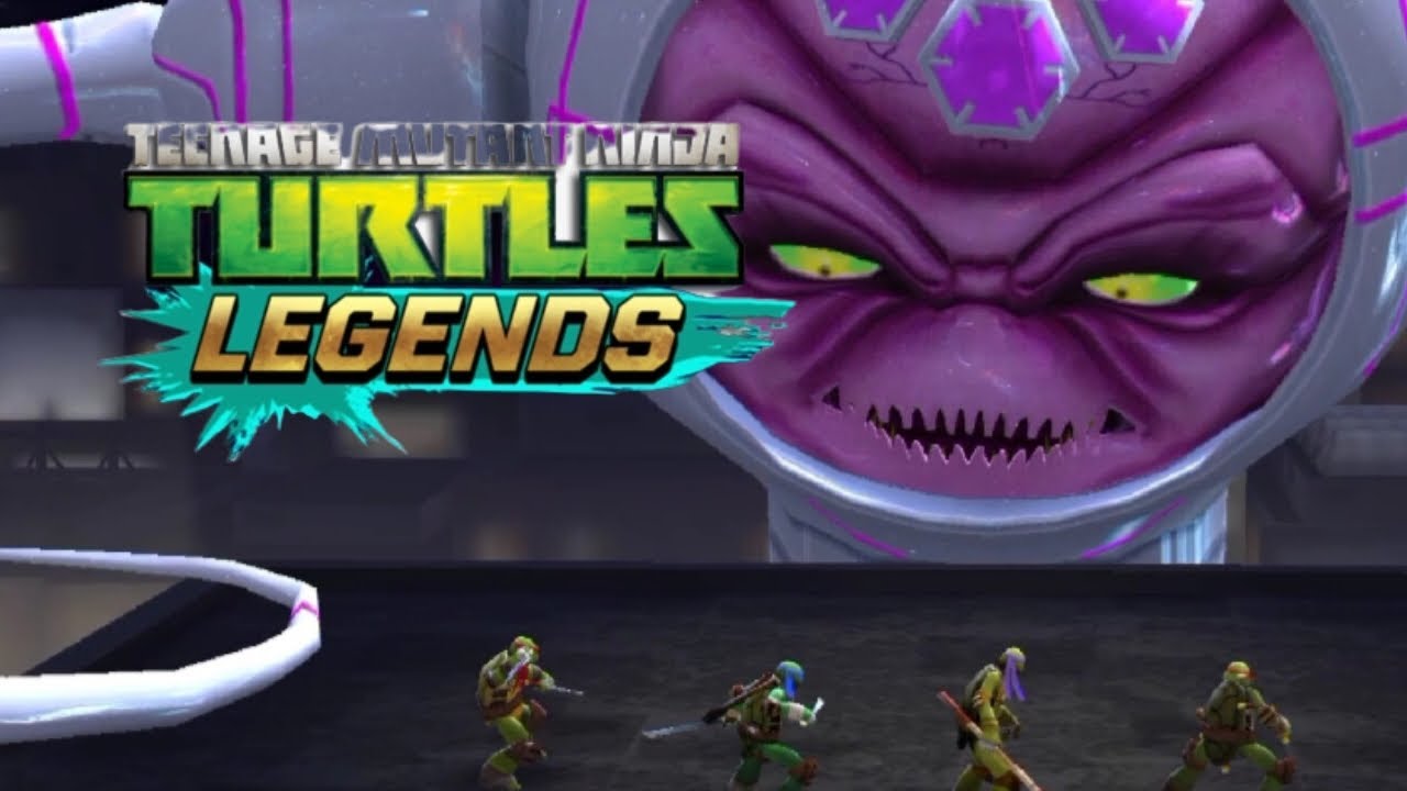 Nickelodeon turtles vs Krang final boss!! TMMT Legends gameplay. # ...