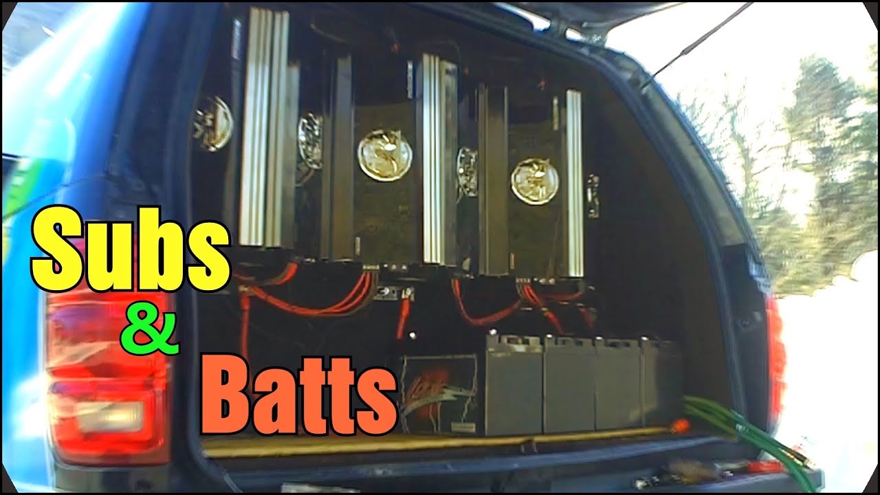 Installing The Inverted Subs | SNOWSTORM & Wiring 8 LOGIC F-31HP Car ...