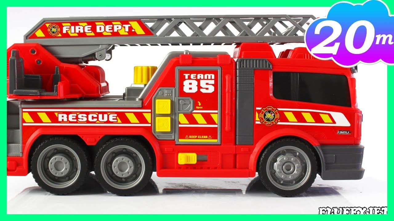 Firefighter Fire Station Fire Truck Engine Fun Learning for children ...