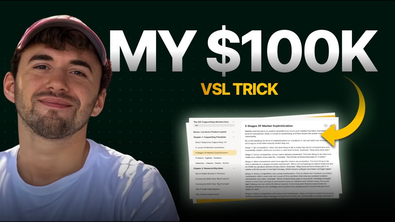 How I Write $100k Ecommerce VSLs (Advanced Copywriting Mini-Course ...