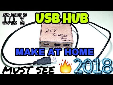 DIY USB HUB for mobile charging VERY EASY - YouTube
