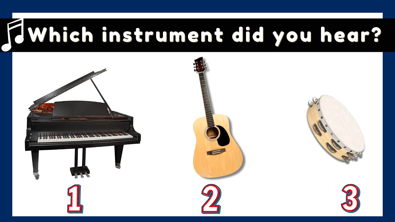 Guess the Instrument Sound: Listening Game - YouTube