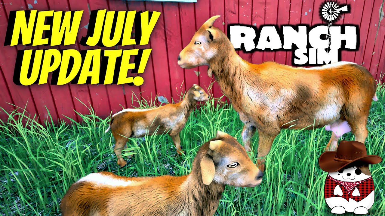 New July Update! Goat Cheese, Bees And Honey! | Ranch Simulator | Simulation Gameplay S2E27 ...