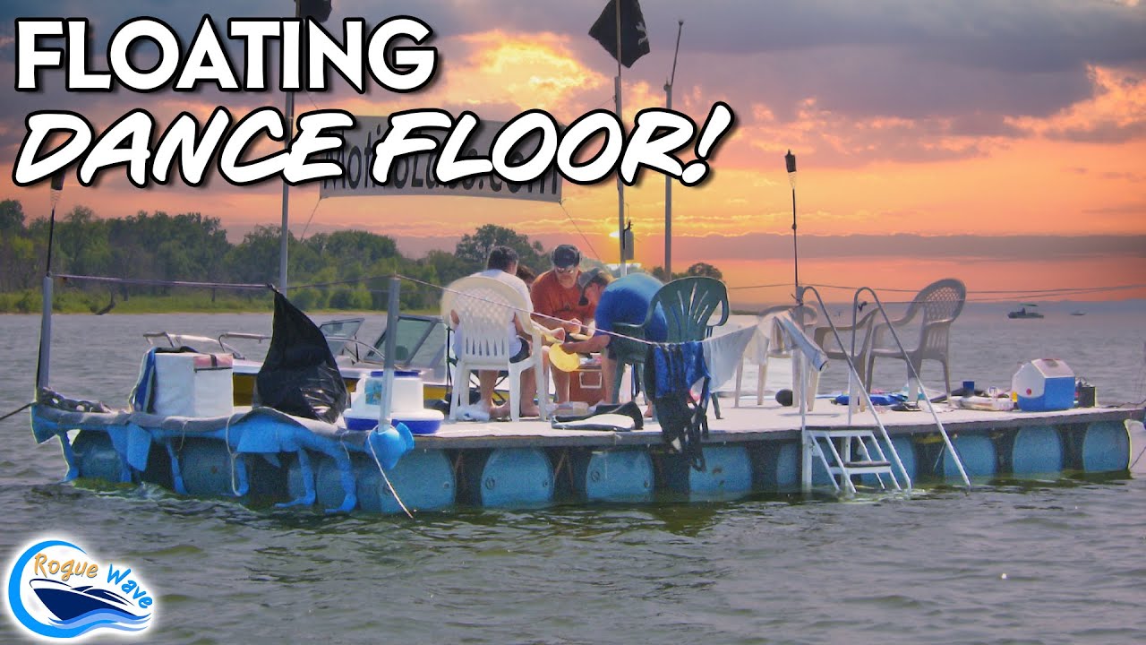 We Built a Floating Dance Floor! Then the Police Called. - YouTube