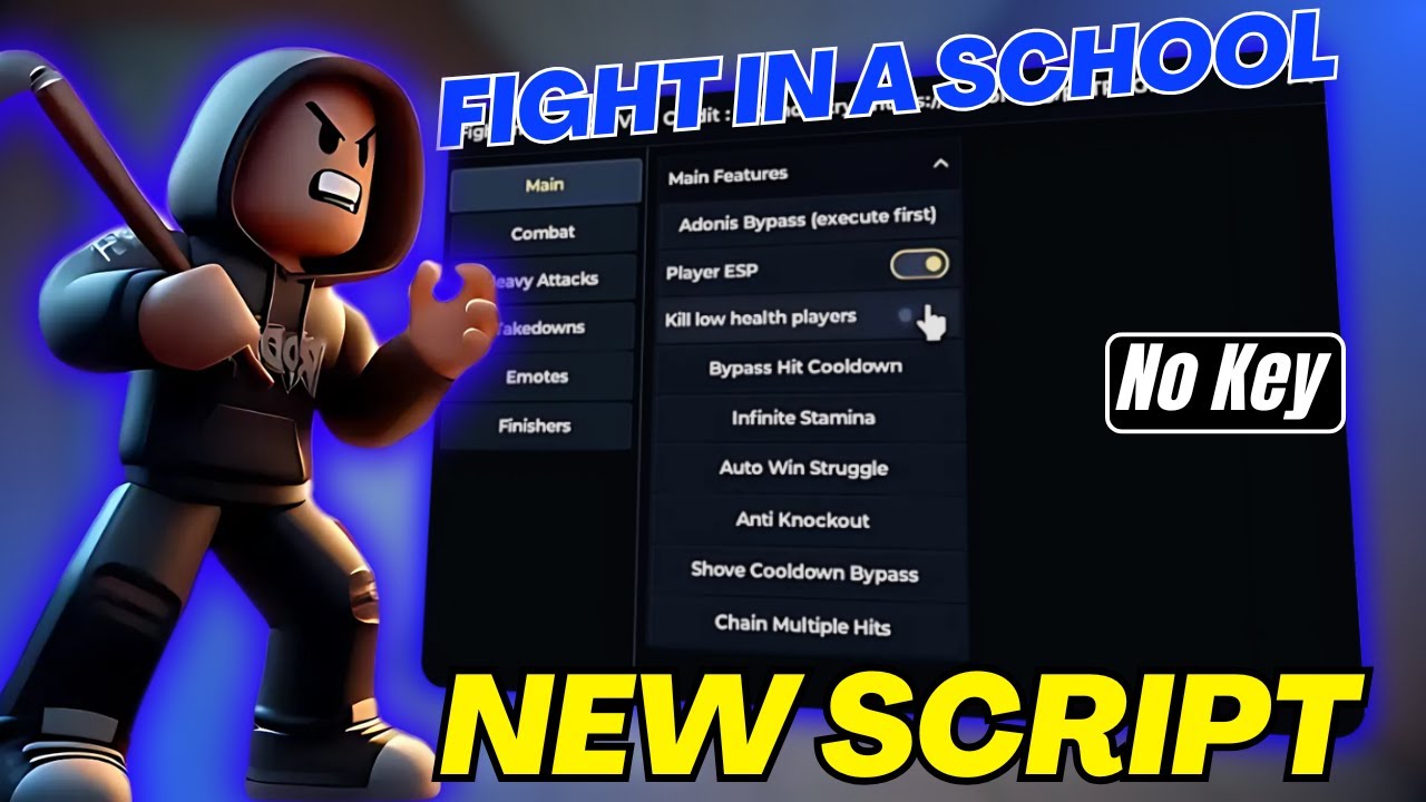 🔥 Fight In a School Script Featuring Auto Punch, Auto Kick & Auto Slam ...