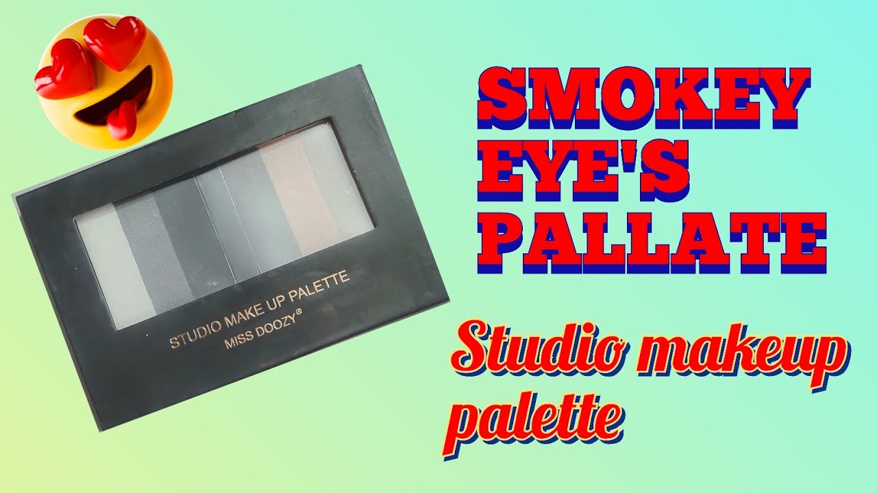 SMOKEY EYE'S PALETTE, STUDIO MAKEUP PALETTE,MISS DOOZY! #cutesaloon ...