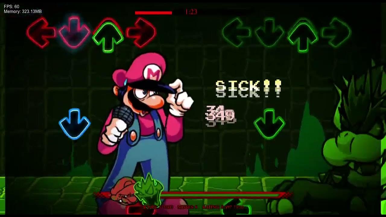 Fnf Mod Optimizado Verdant Fanmade Mario Madness Song Playable Youtube