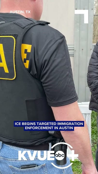 ICE conducts targeted enforcement in Austin area #shorts - YouTube