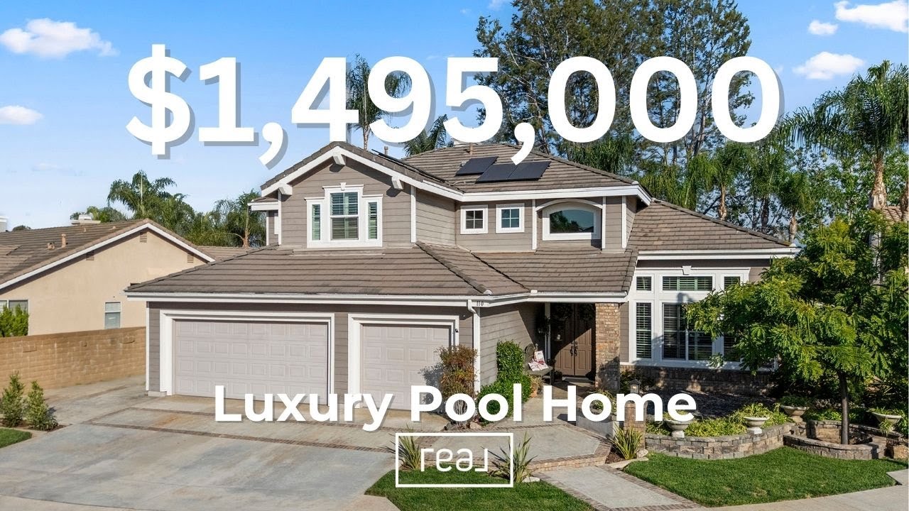 Luxury Pool Home in Golf Course Community - $1,495,000 - YouTube