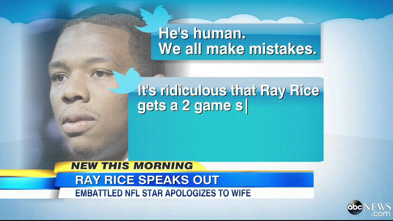 Ray Rice Publicly Apologizes for Assault on Wife - YouTube