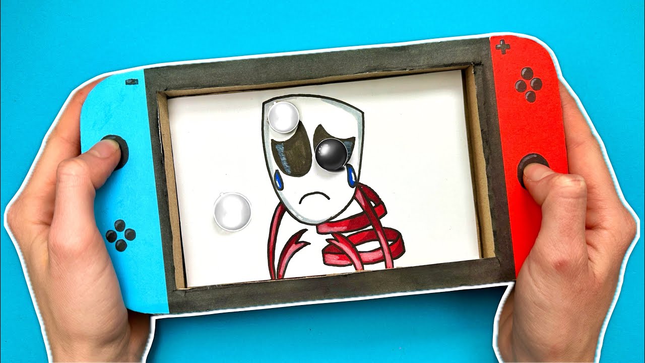 How to Make Paper Craft Game DIY with Sad Gangle from THE AMAZING ...