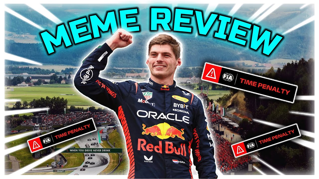 Austrian GP MEME Review (ft. Track Limits) | F1 2023 Memes - YouTube