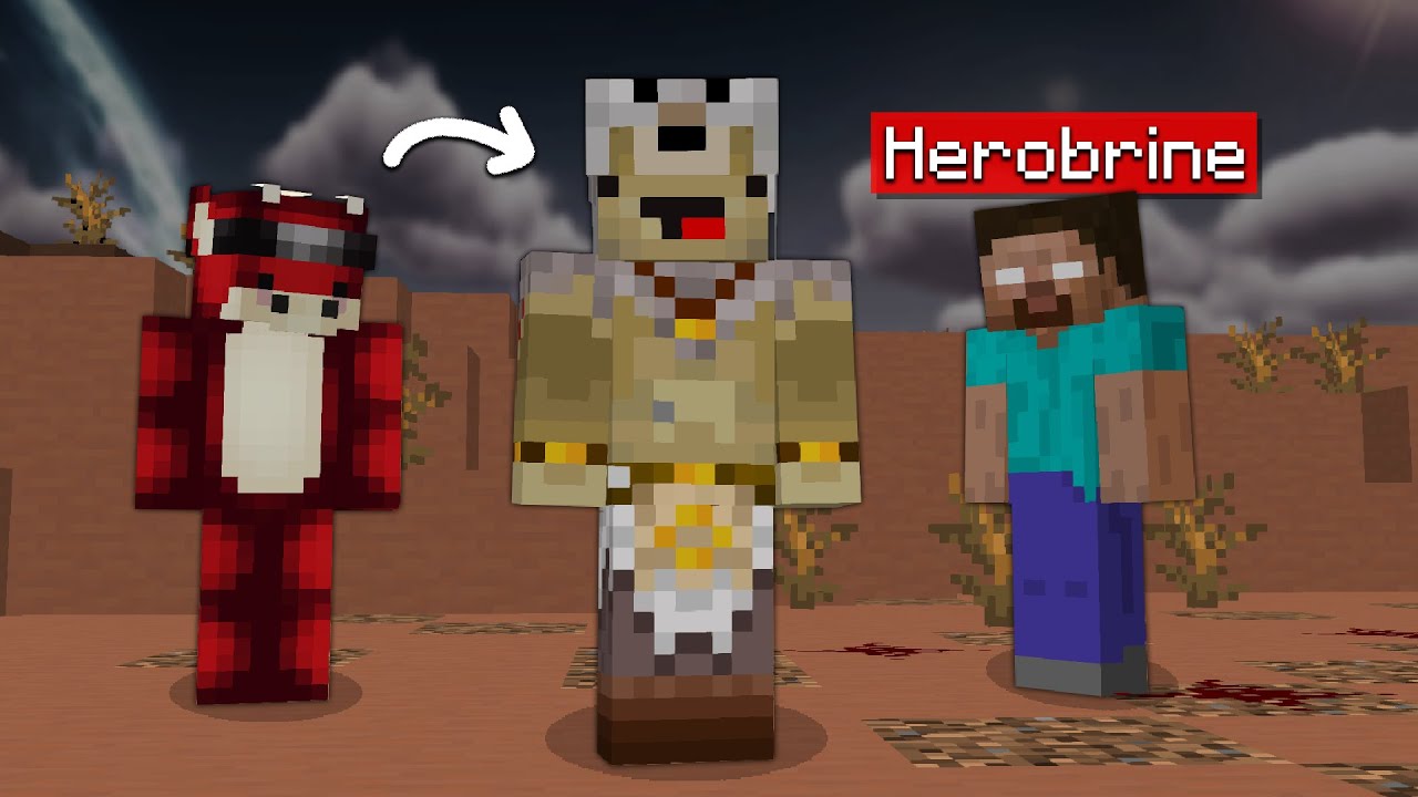 J'ai TROLLÉ Azpaz grâce à un Faux Herobrine sur Minecraft - YouTube