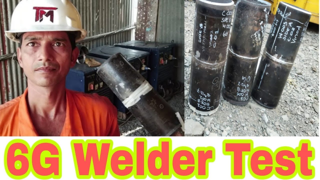 How to do 6G welder test / 6G वेल्डर टेस्ट कैसे होता है /electrode7018 ...
